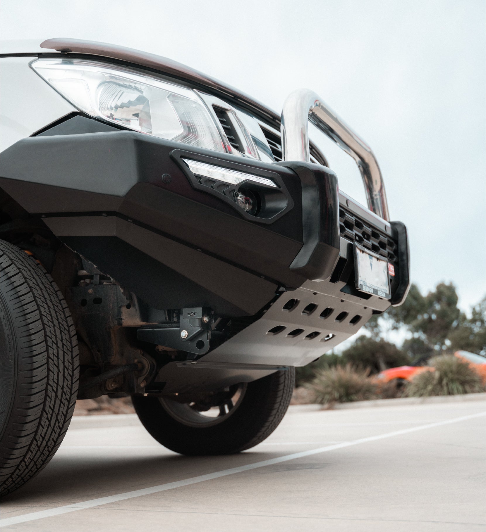 Navara NP300 2015-2020 808-01 Phoenix Bull Bar Single Stainless Loop P ...