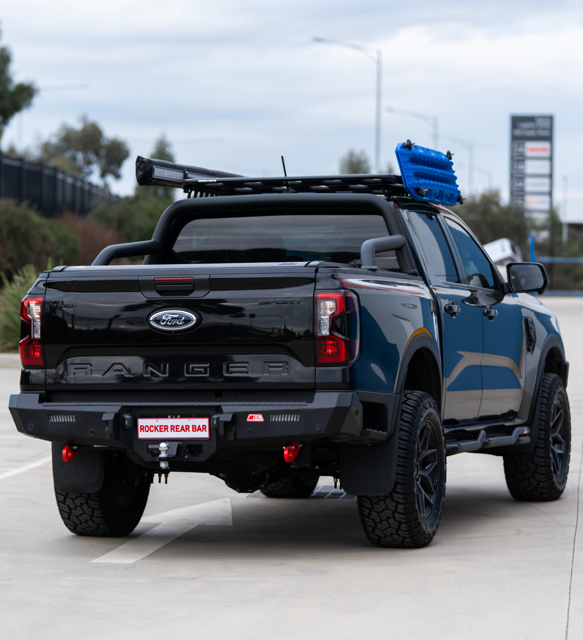New Ranger 2022-On - 022-01 Rocker Rear Bar Package - SKU MCC-05010-20 ...