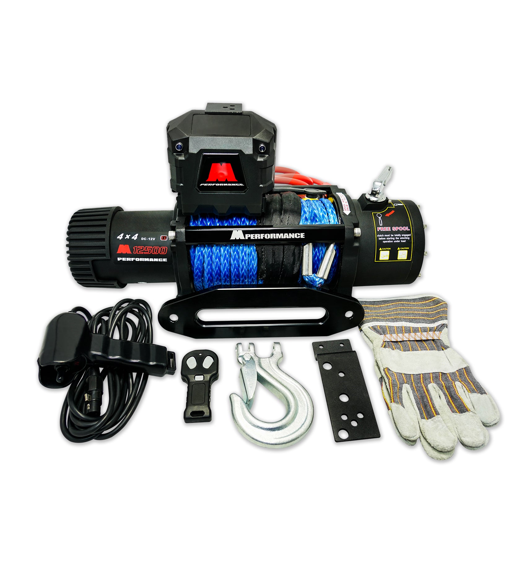M Performance Winch 12,500 lbs Premium Ip68 - SKU MCC-RECO-MPER125 ...