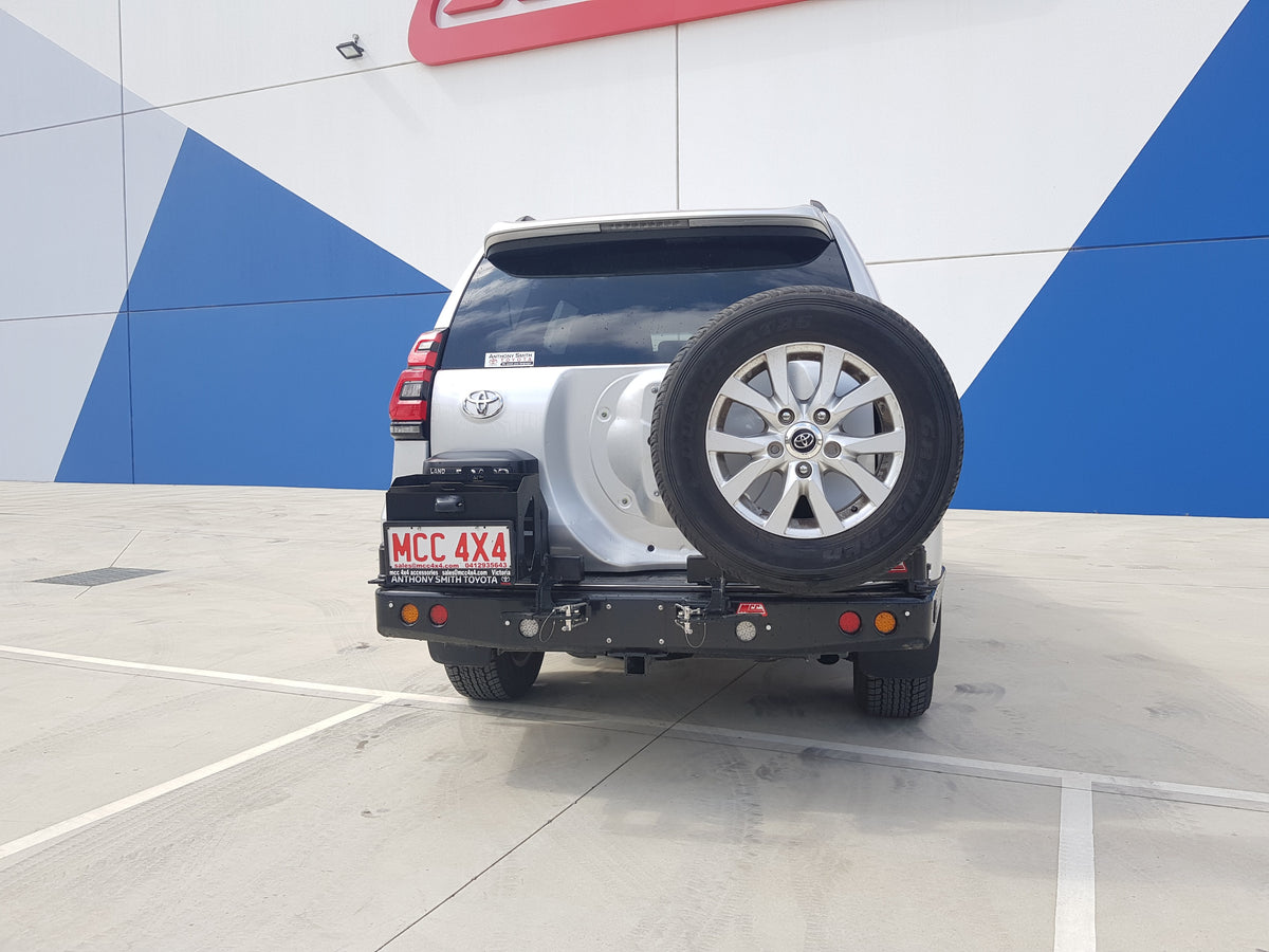 Prado 150 facelift 2017-Current 022-02 Rear Wheel Carrier Single Jerry ...