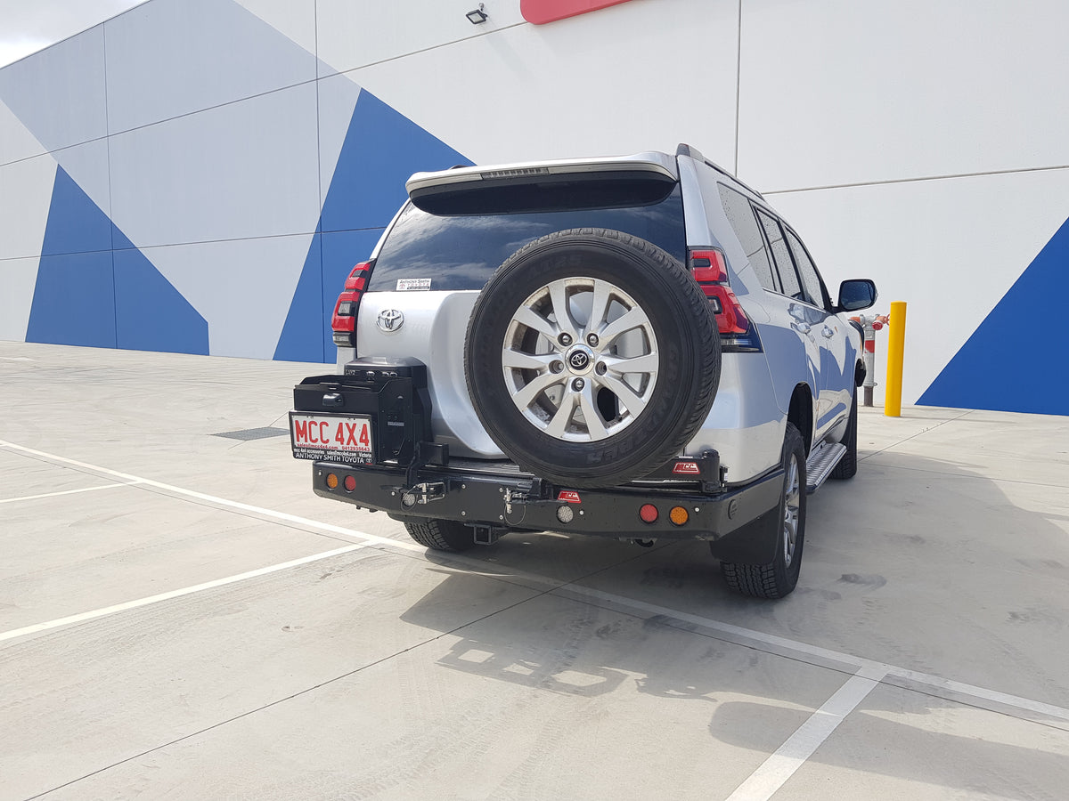 Prado 150 facelift 2017-Current 022-02 Rear Wheel Carrier Double Jerry ...