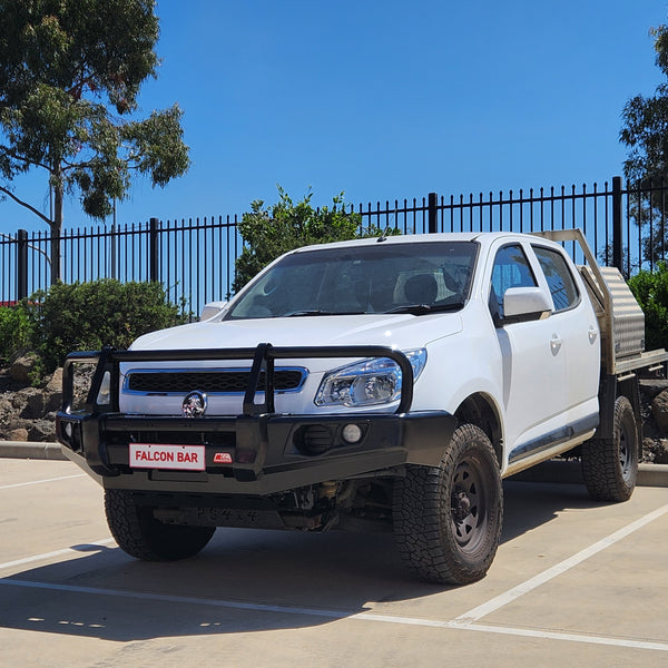 Colorado RG Colorado 7 2012-2016 707-02 Falcon Bull Bar Black A-Frame ...