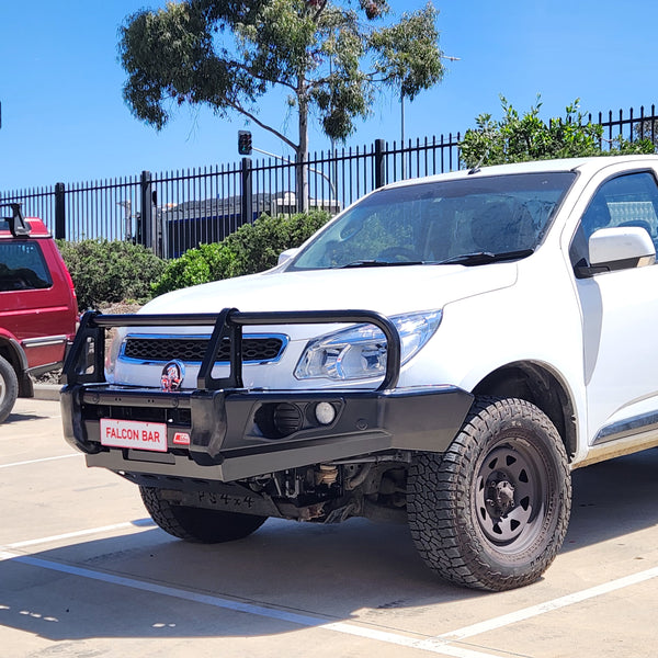 Colorado RG Colorado 7 2012-2016 707-02 Falcon Bull Bar Black A-Frame ...