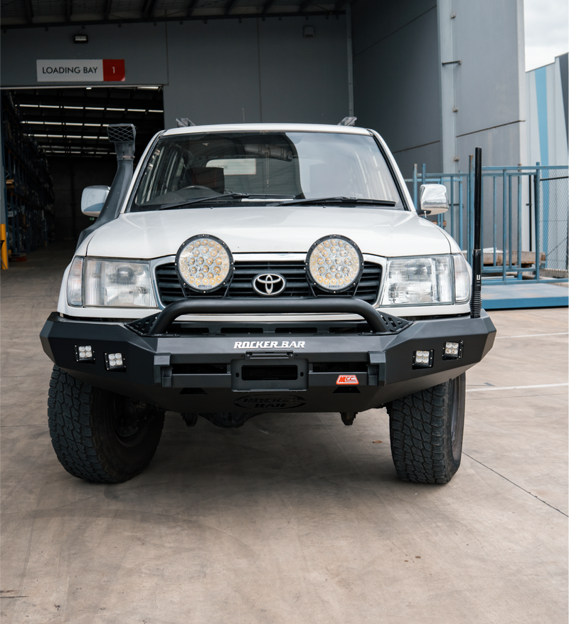 Land Cruiser 100 Series 1998-2007 078-01SQL Rocker Bull Bar – MCC 4x4