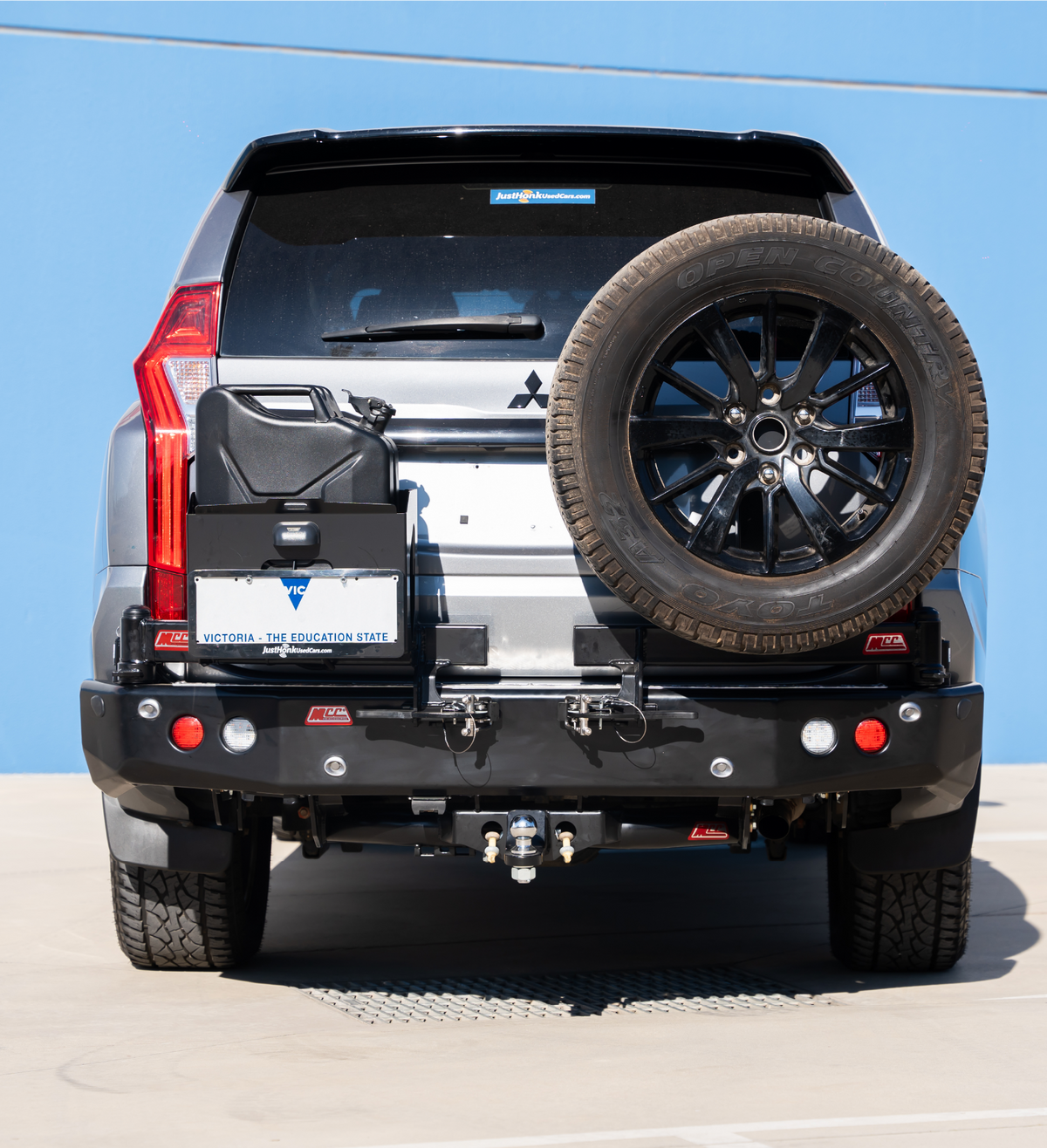 Pajero Sport QE 2015-2020 022-02 Rear Wheel Carrier Single Jerry Can H ...