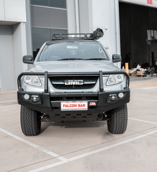 JMC Vigus 2012-2018 707-02 Falcon Bull Bar Black A-Frame Package (No F ...