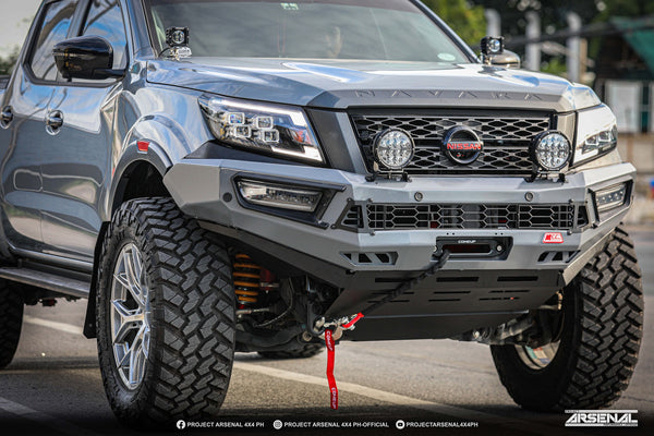 Navara Np300 21 On Alloy Pegasus Bull Bar Bumper Replacement MCC 4x4