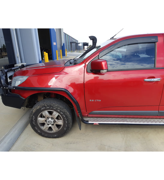 Colorado RG 2012-2021 039BSR Side Step and Rail Package (Chrome Step P ...