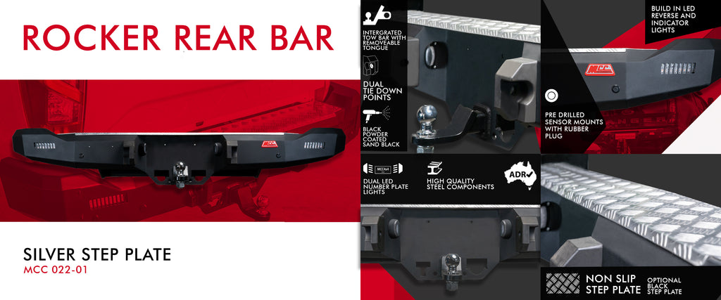 Rocker Rear Bar Information – MCC 4x4