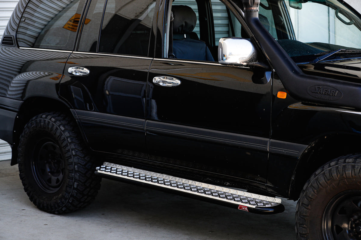 Land Cruiser 100 series 1998-2007 309BS Side Step Package (Chrome Step ...