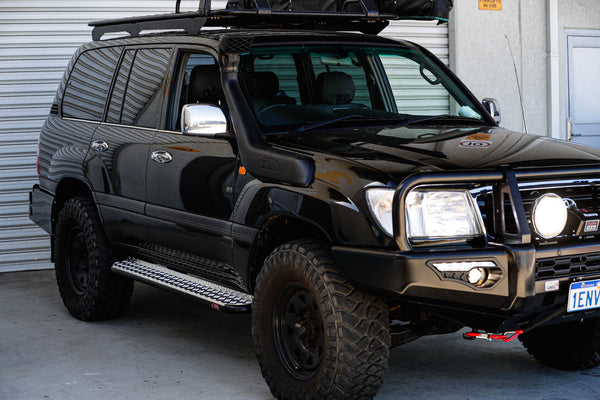 Land Cruiser 100 series 1998-2007 309BS Side Step Package (Chrome Step ...