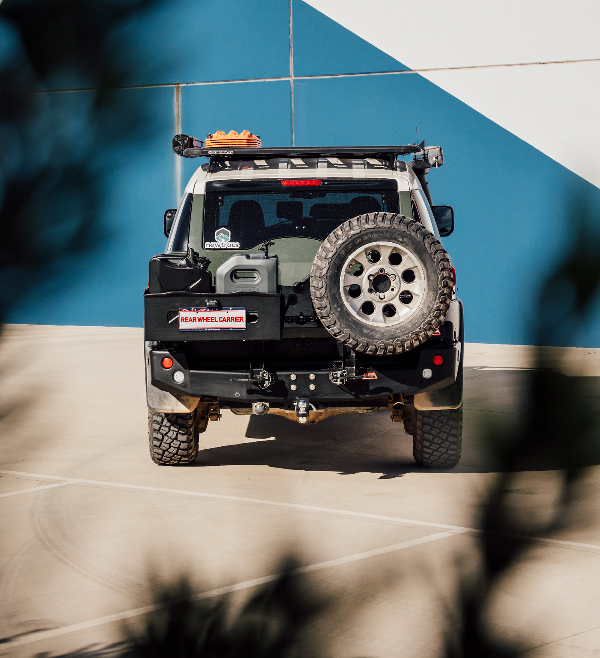 FJ Cruiser XJ10 2006-2017 022-02 Rear Wheel Carrier Bar - 022-02 Rear ...