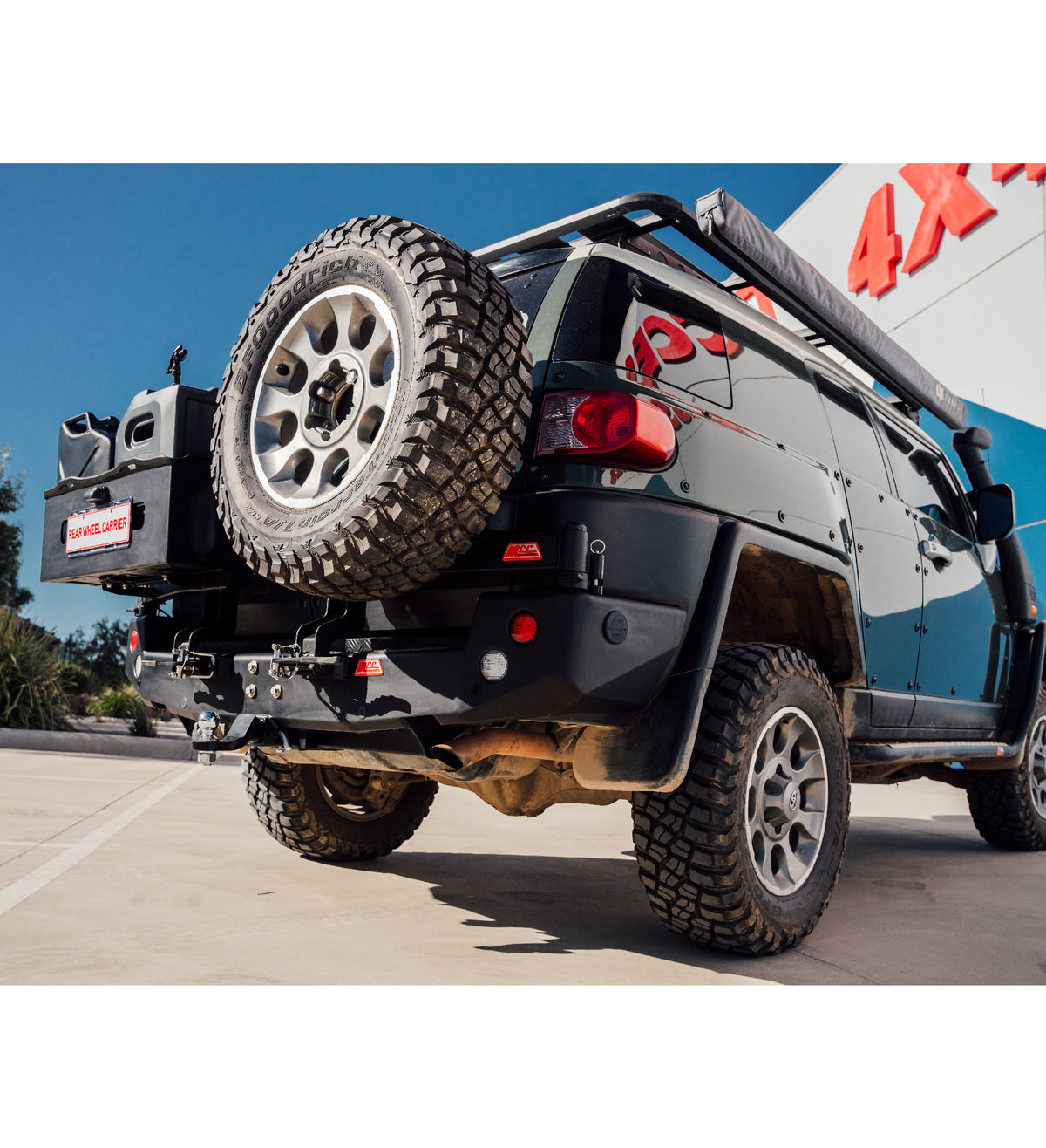 FJ Cruiser XJ10 2006-2017 022-02 Rear Wheel Carrier Bar - 022-02 Rear ...