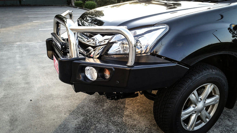 MUX RF 2013-2016 707-01 Falcon Bull Bar Triple Stainless Loops Package ...