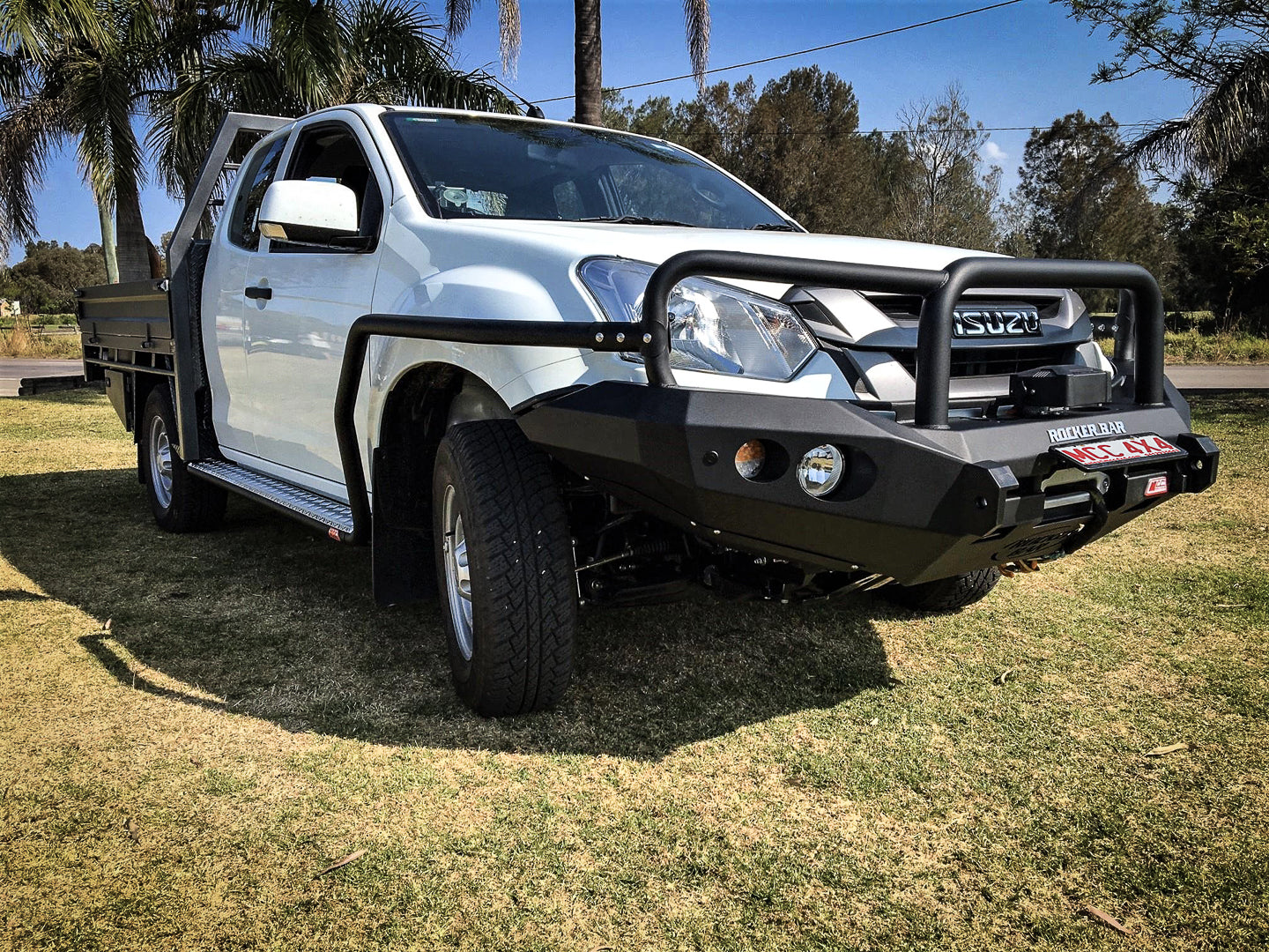 MUX RF 2013-2016 078-02SQ Rocker Bull Bar Triple Loops Package - SKU M ...