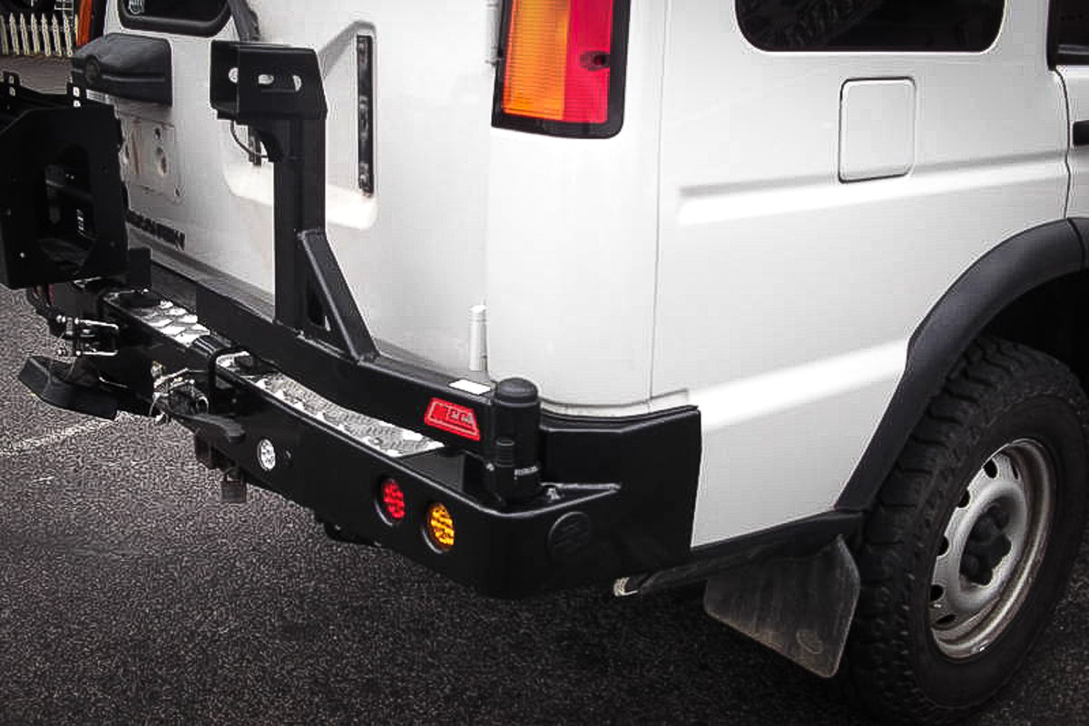 Discovery 2 1999-2004 022-02 Rear Wheel Carrier Double Jerry Can Holde ...