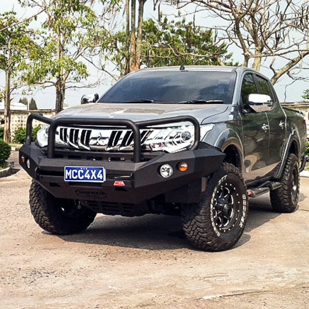 Triton MQ 2015-2019 078-02SQ Rocker Bull Bar Triple Loops Package - SK ...