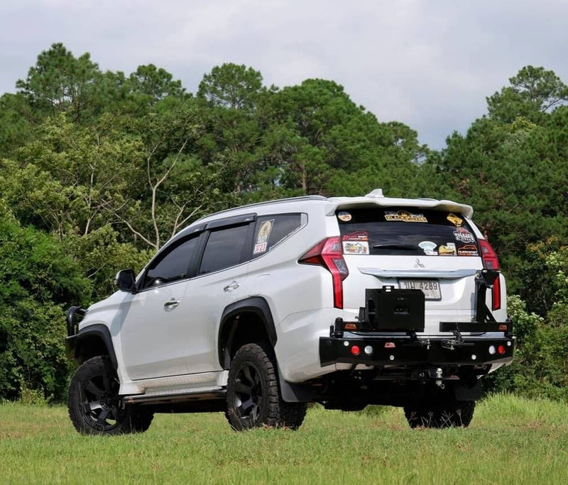 Pajero Sport QF 2020-On Wheel Carriers Rear Bar – MCC 4x4