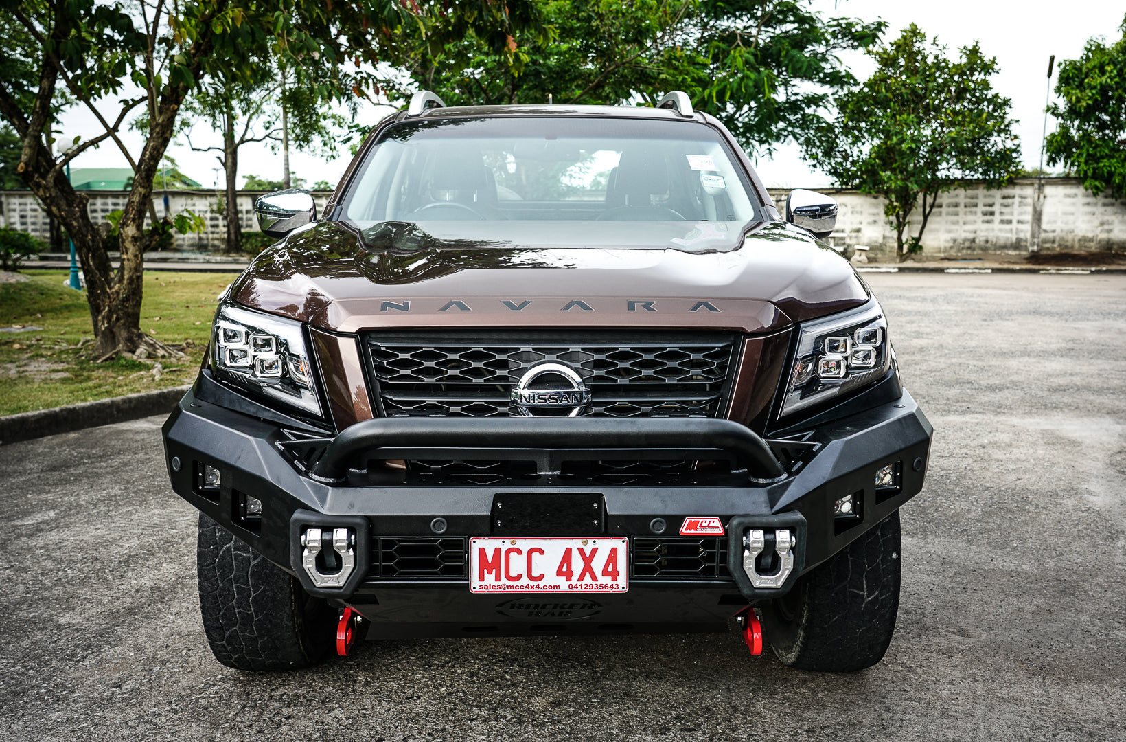 Navara Np300 2021-Present - 078-01SQL Rocker Bull Bar Single Low Loop ...