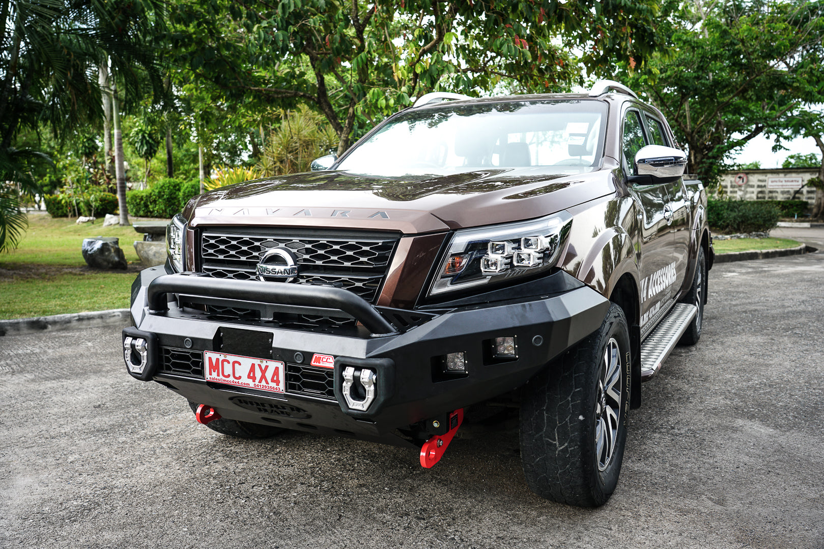 Navara Np300 2021-Present - 078-01SQL Rocker Bull Bar Single Low Loop ...