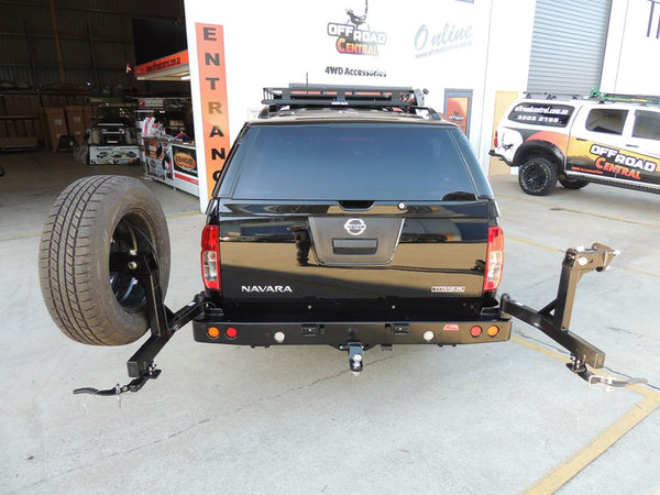 Navara D40 2005-2015 022-02 Rear Wheel Carrier Dual Wheels Carrier Pac ...