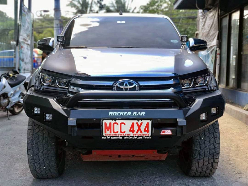 Hilux 2016-2020 078-01SQL Rocker Bull Bar Single Low Loop Package - SK ...