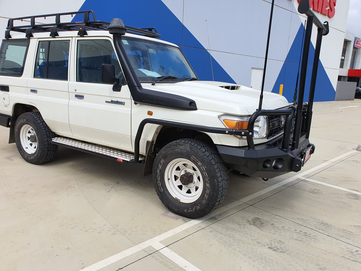 Land Cruiser 76 series 2007-Current 039BSR Side Step and Rail Package ...