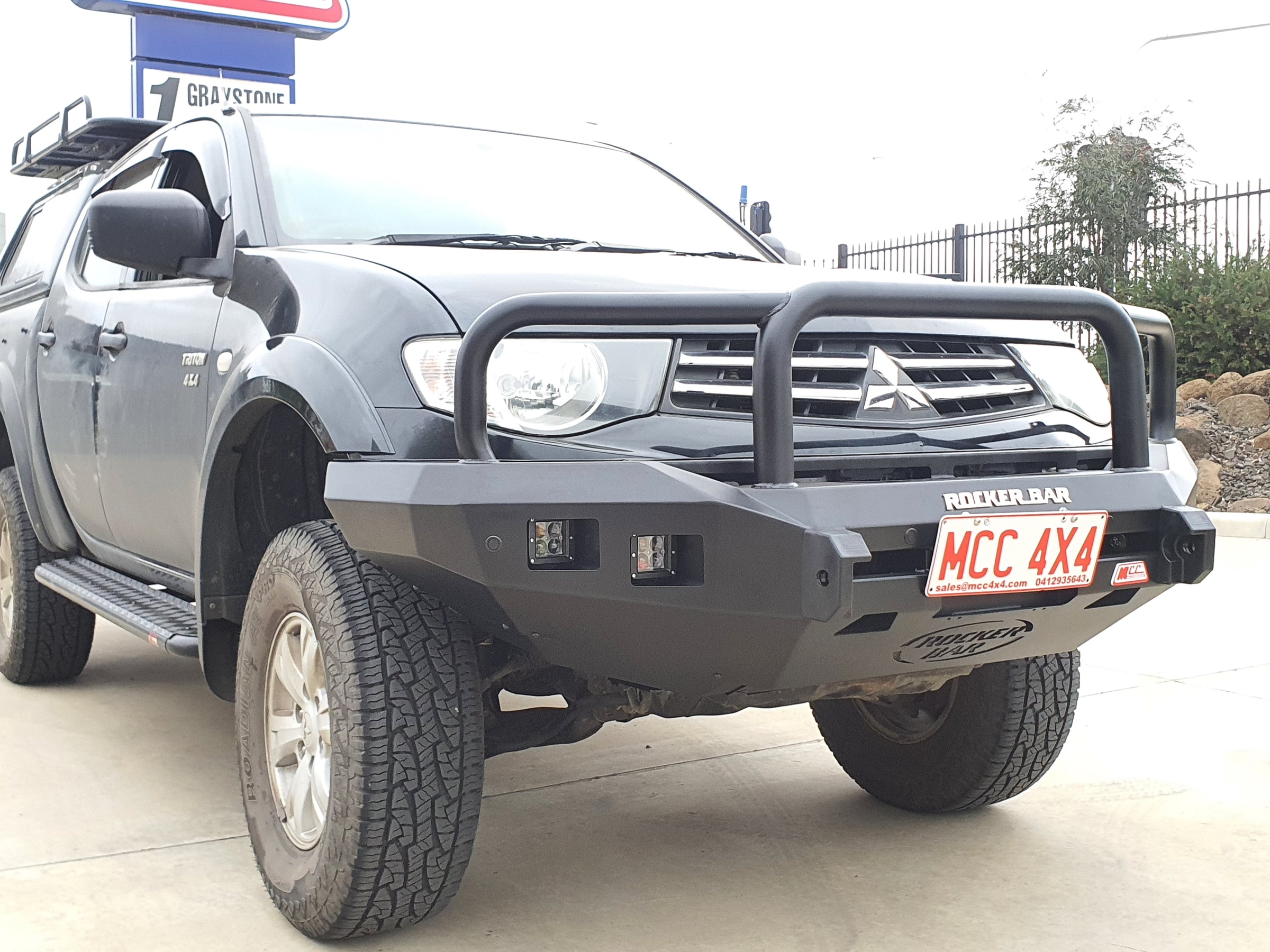 Triton/Challenger 2006-2015 078-02SQ Rocker Bull Bar Triple Loops Pack ...