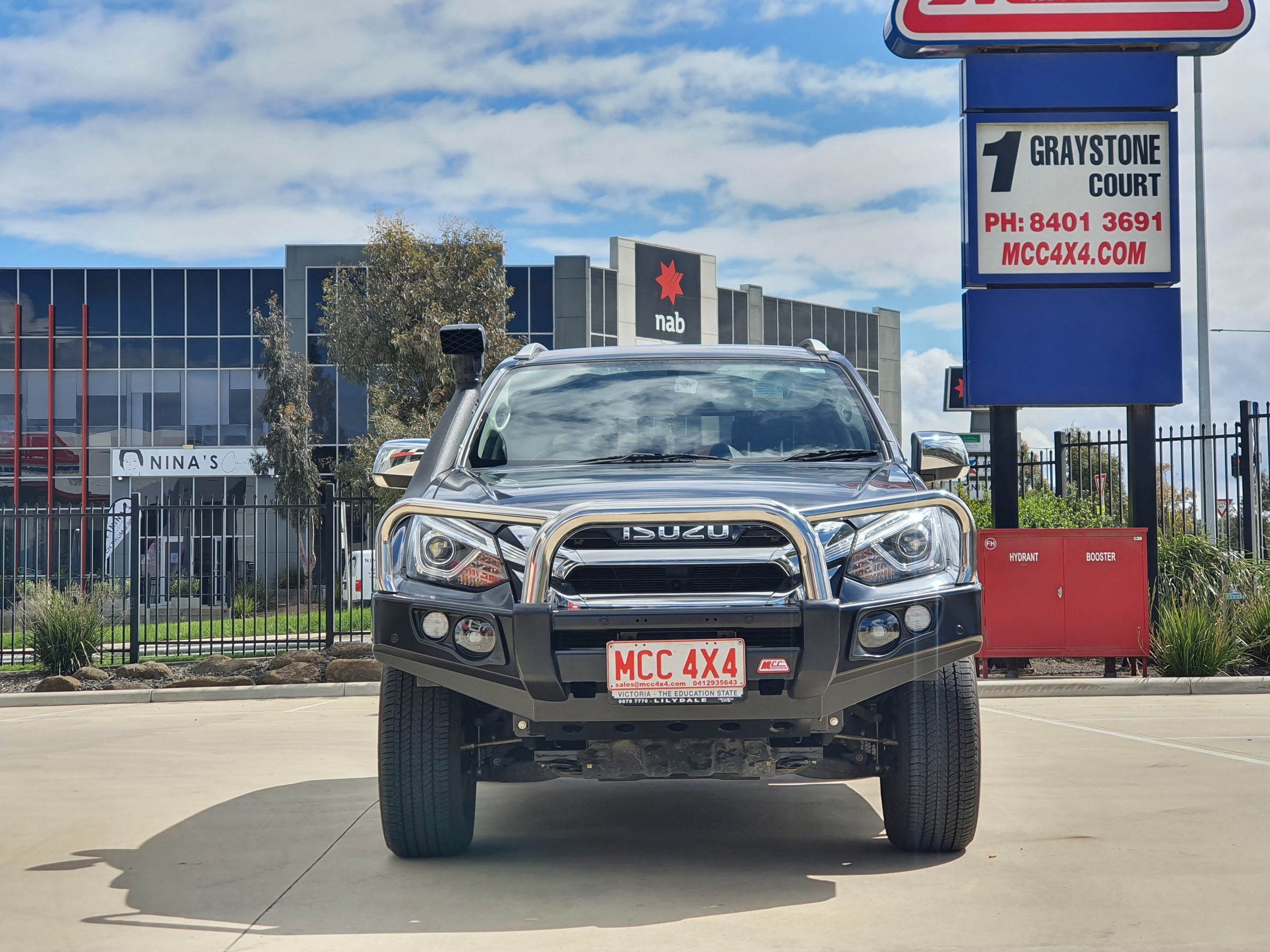 MUX RF 2013-2016 707-01 Falcon Bull Bar Triple Stainless Loops Package ...
