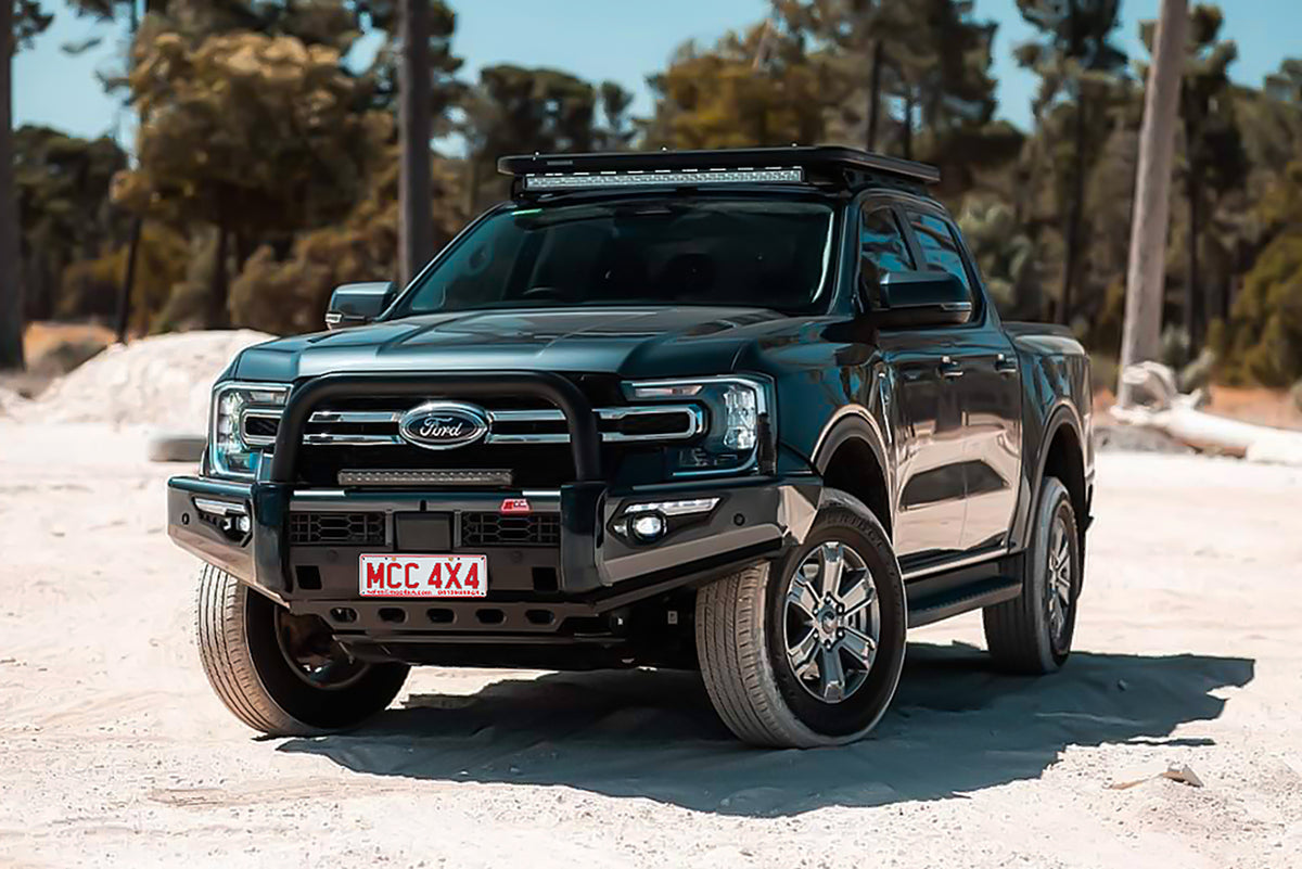 Next-Gen Ranger/Everest 2022-On - 808-01 Phoenix Bull Bar Single Black ...