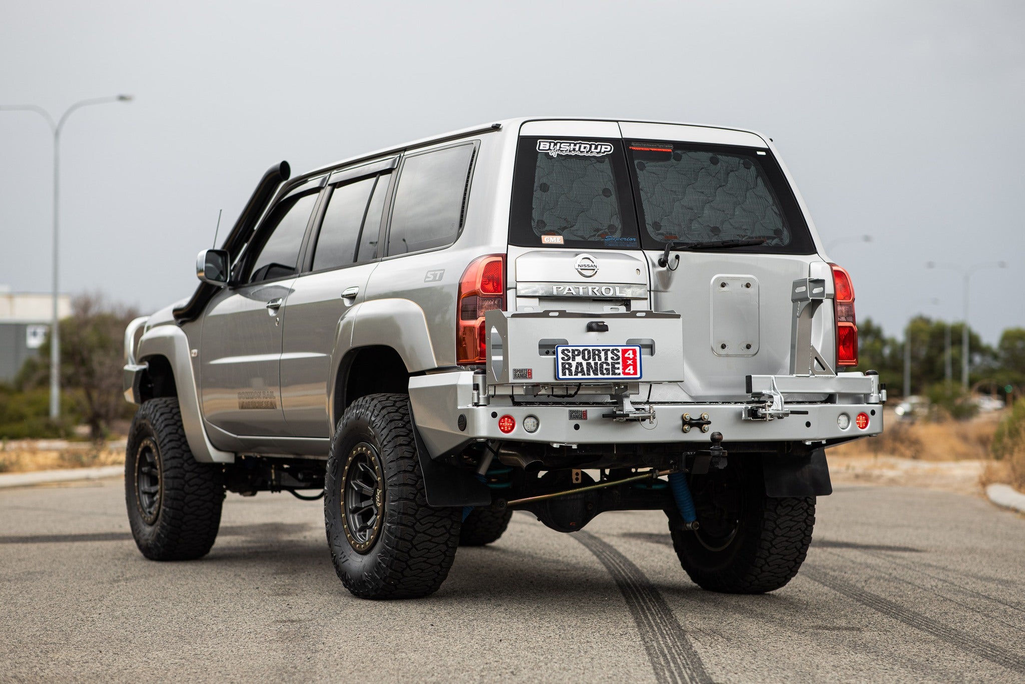 Patrol Y61 2005-2012 022-02 Rear Wheel Carrier Dual Wheels Carrier Pac ...