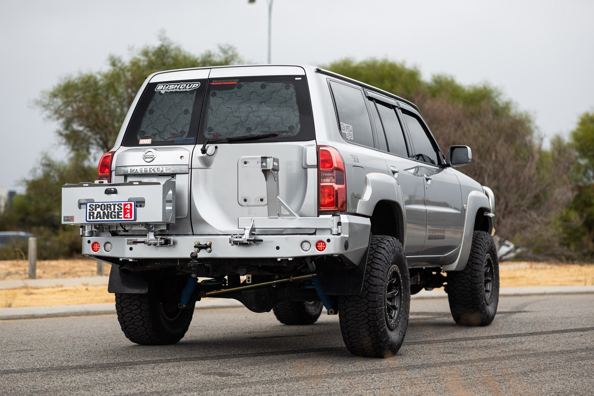 Patrol Y61 2005-2012 022-02 Rear Wheel Carrier Dual Wheels Carrier Pac ...