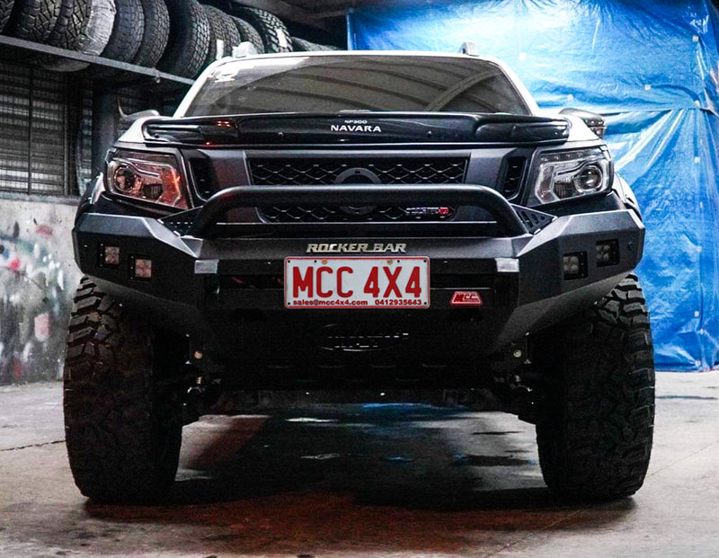 Navara NP300 2015-2020 078-01SQL Rocker Bull Bar Single Low Loop Packa ...