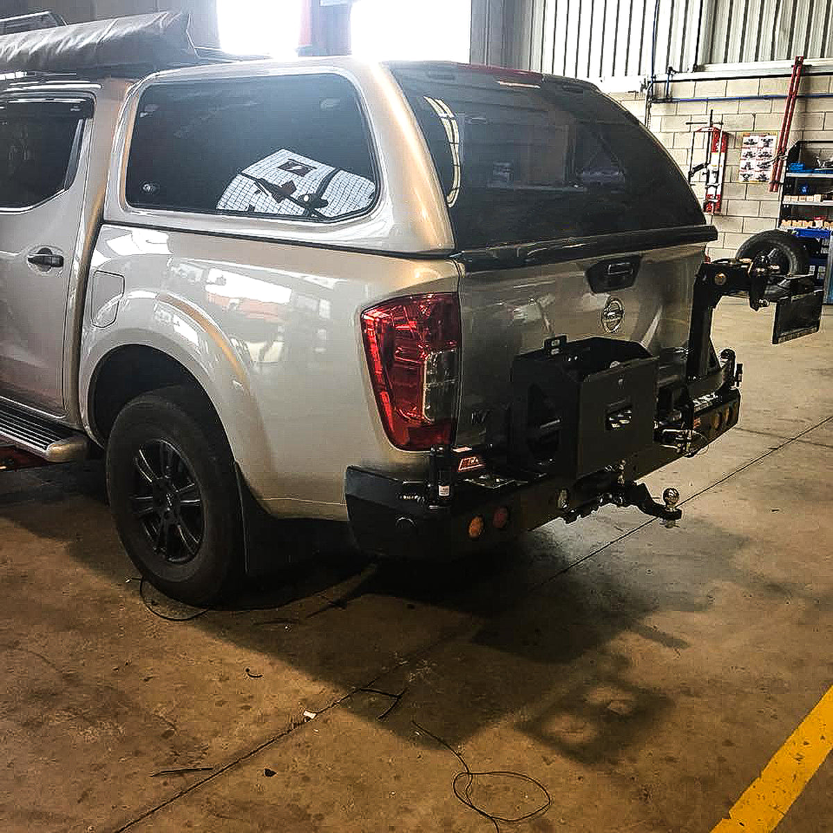 Navara NP300 2015-Present Rear Wheel Carrier – MCC 4x4