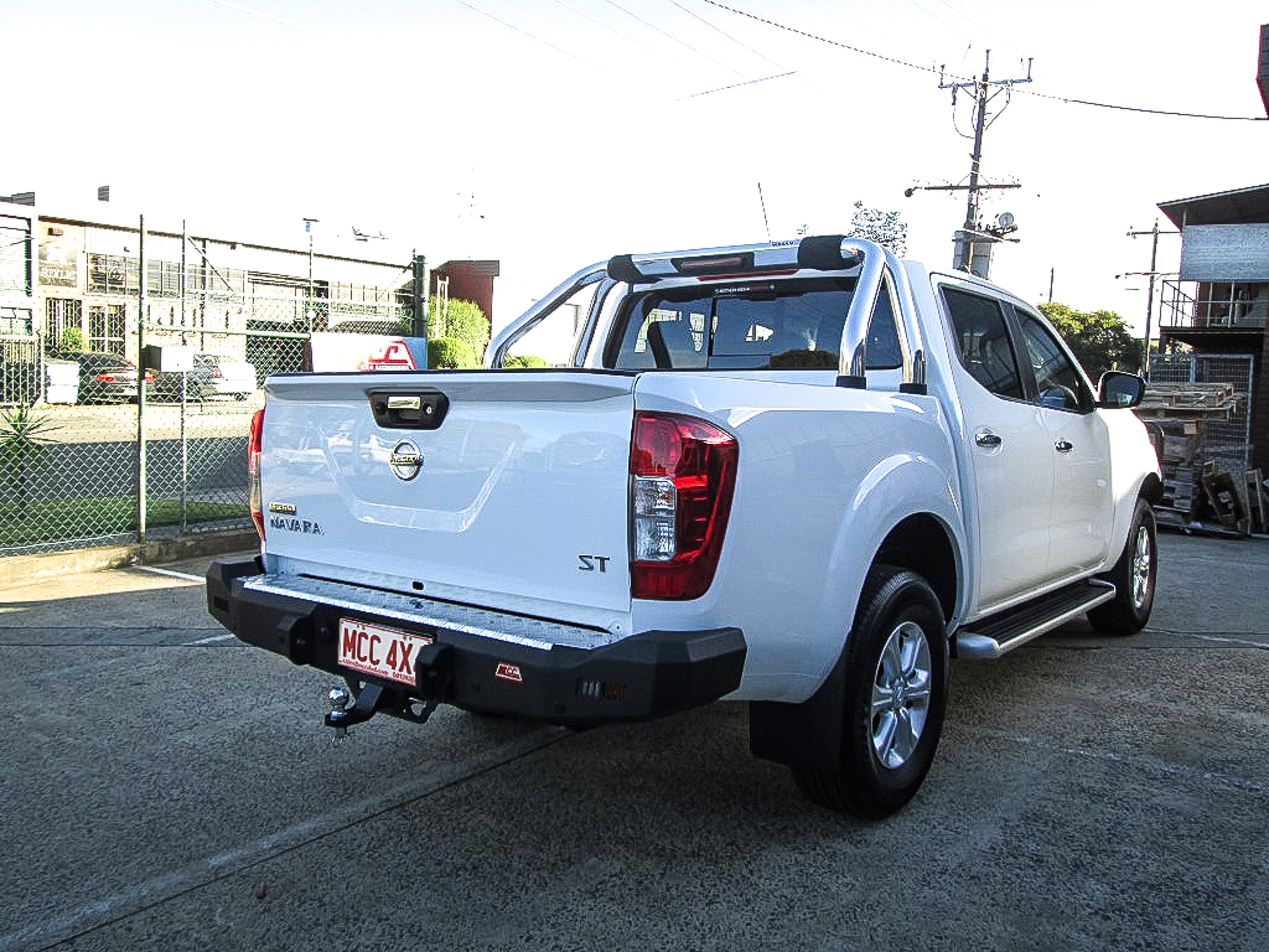 Navara NP300 2015-Present 022-01 Rocker Rear Bar Package (Non Radar Co ...