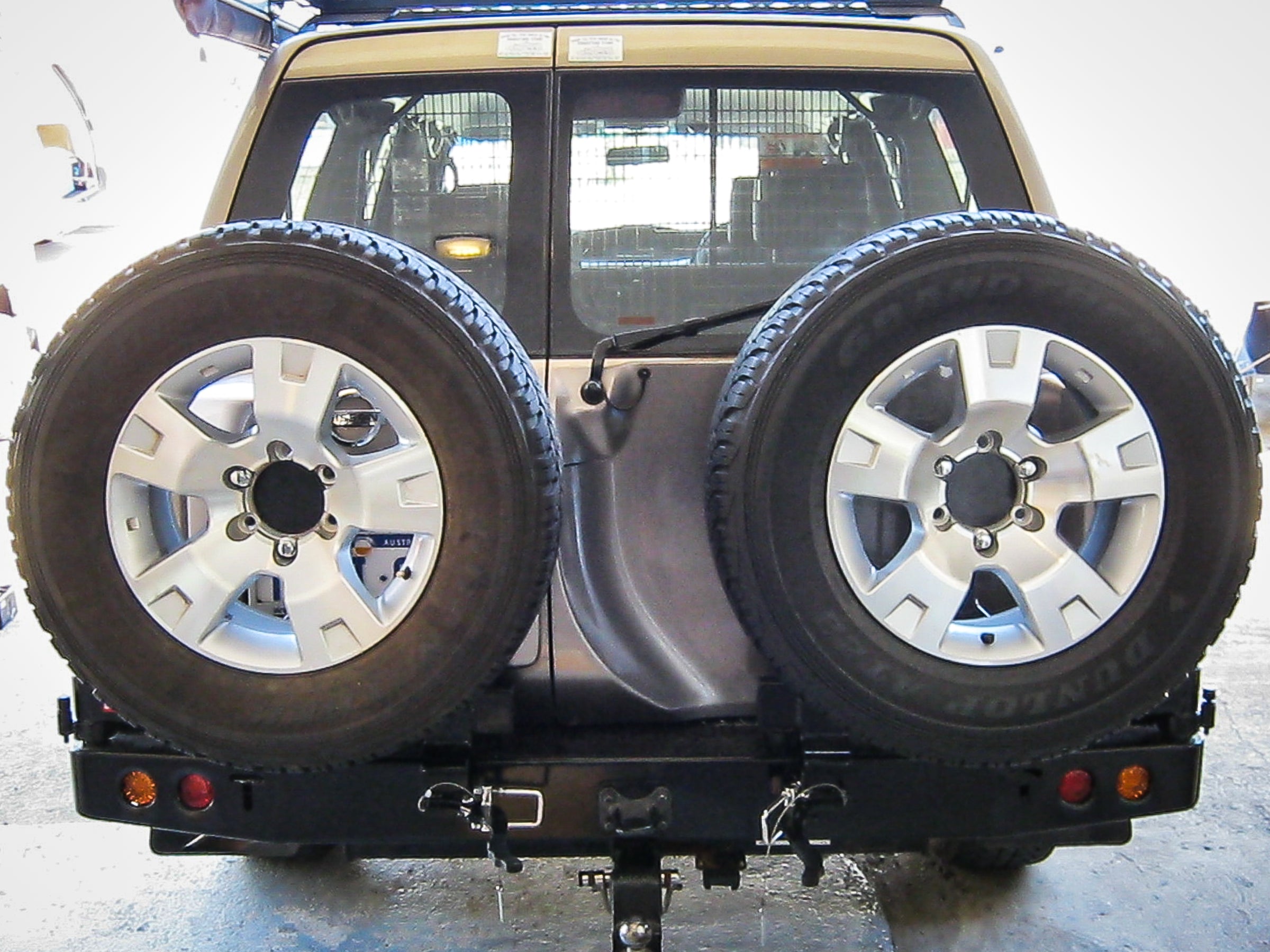 Patrol Y61 1997-2005 022-02 Rear Wheel Carrier Dual Wheels Carrier Pac ...