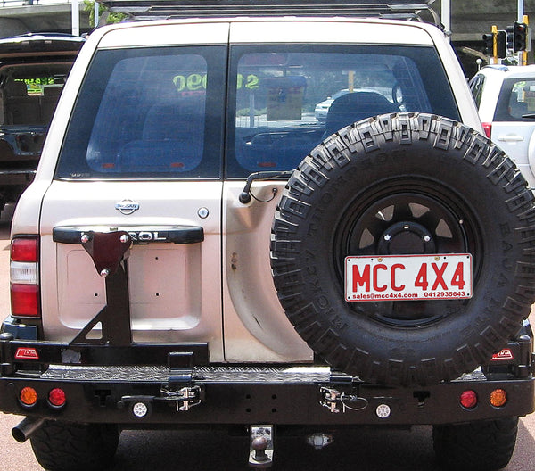 Patrol Y61 1997-2005 022-02 Rear Wheel Carrier Dual Wheels Carrier Pac ...