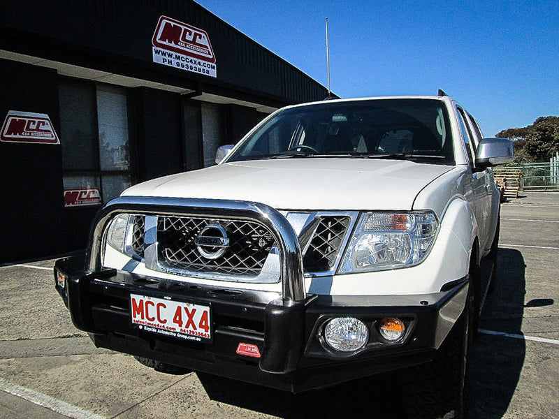 Navara D40 2011-2015 707-01 Falcon Bull Bar Single Stainless Loop Pack ...