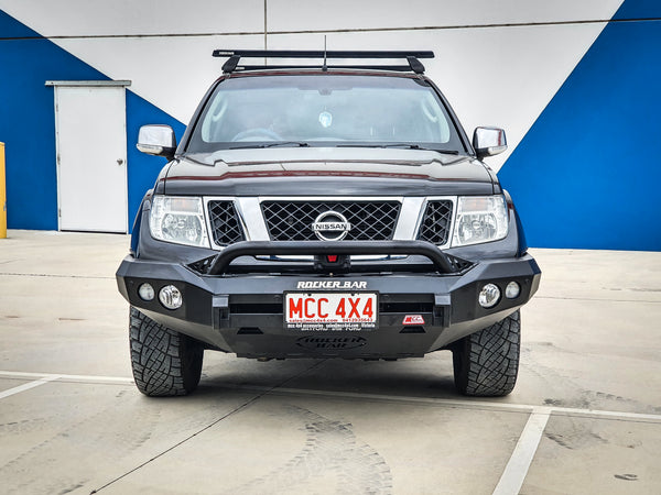 Navara D40 2011-2015 078-01SQL Rocker Bull Bar Single Low Loop Package ...