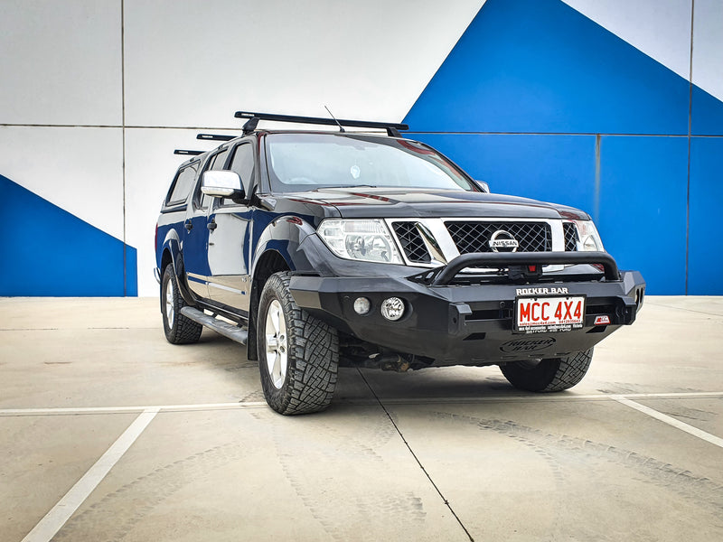 Navara D40 2011-2015 078-01SQL Rocker Bull Bar Single Low Loop Package ...