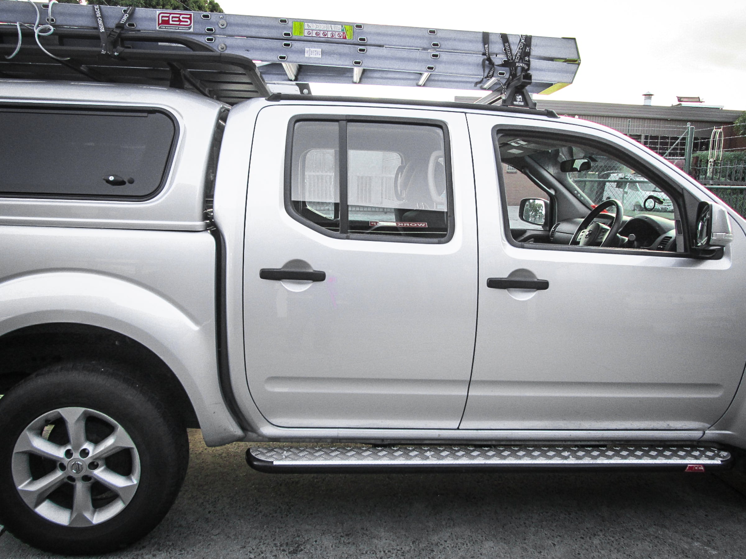 Navara D40 309BS Side Step Package (Chrome Step Plate) - SKU MCC-03006 – MCC 4x4