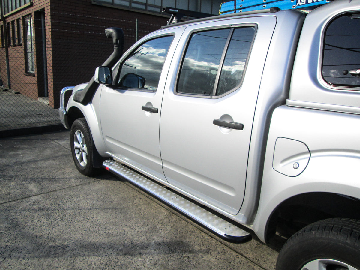 Navara D40 309BS Side Step Package (Chrome Step Plate) - SKU MCC-03006 – MCC 4x4