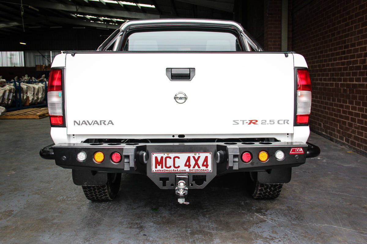 Navara D22 1997-2015 022-03 Jack Rear Bar with Light Kit Package - SKU ...