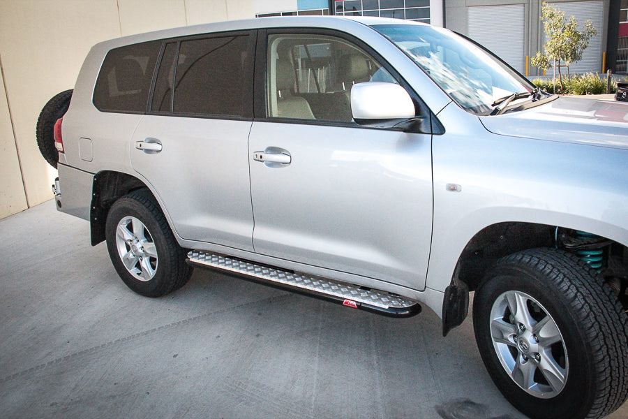 Land Cruiser 200 series 2007-2021 309SBK Side Step Package (Sand Black ...