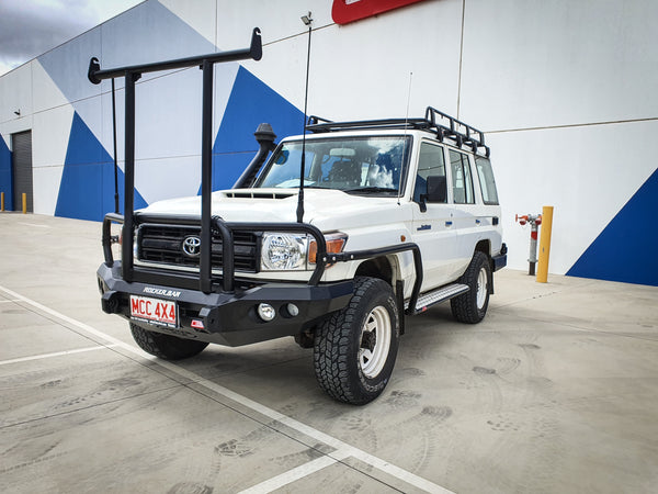 Land Cruiser 76 series 2007-Current 039SBSR Side Step and Rail Package ...