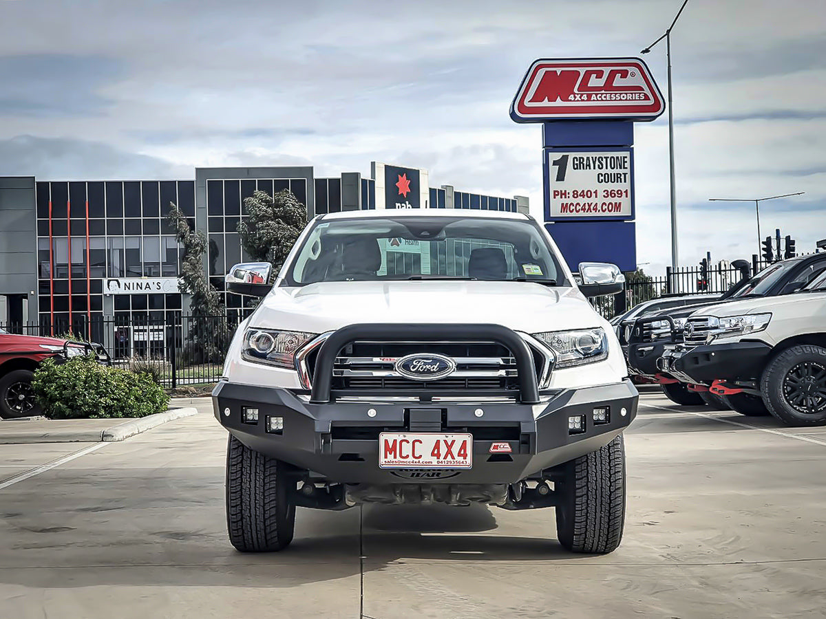 Ranger Tech Pack PX 3 2019-Present 078-01SQSBL Rocker Bull Bar Single ...