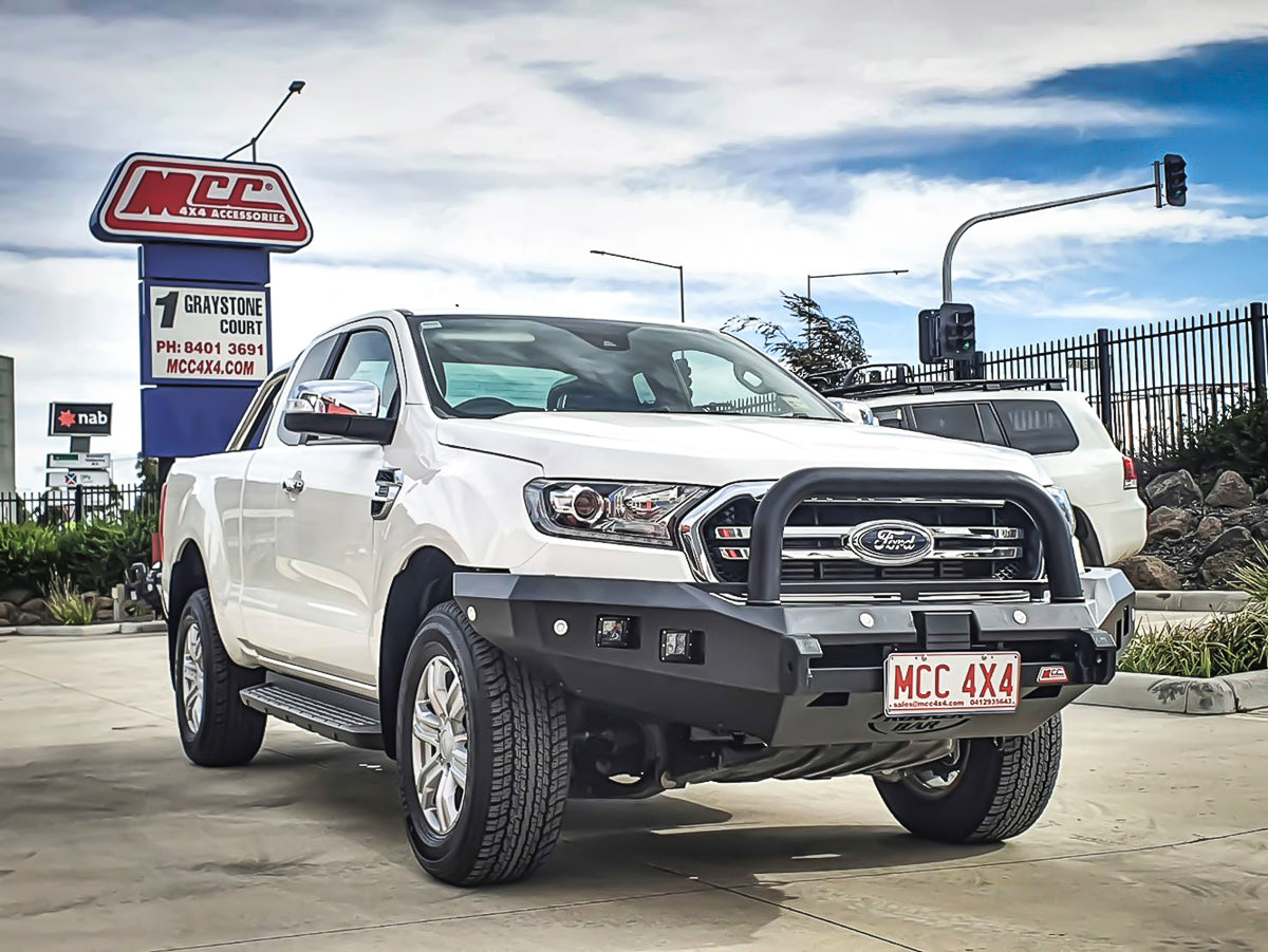 Ranger Tech Pack PX 3 2019-Present 078-01SQSBL Rocker Bull Bar Single ...