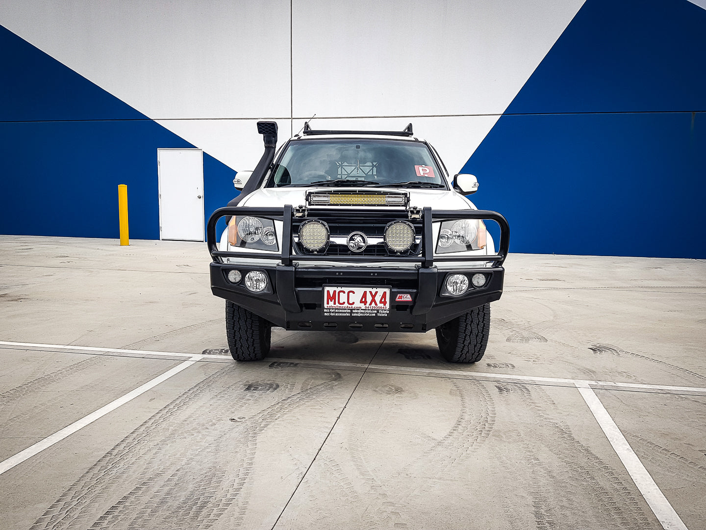 Holden Colorado RC 2008-2012 707-02 Falcon Bull Bars – MCC 4x4