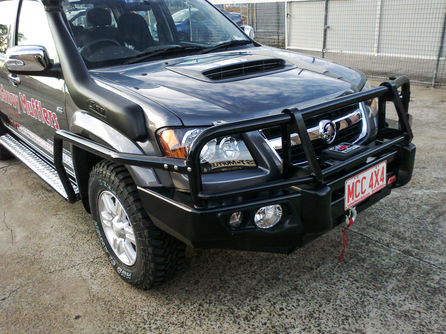 Holden Colorado RC 2008-2012 707-02 Falcon Bull Bars – MCC 4x4