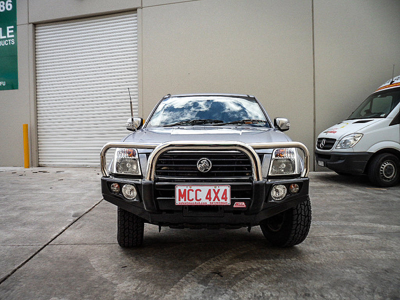 Dmax 2003-2006/ Holden Rodeo RA - 707-01 Falcon Bull Bar Triple Stainl ...
